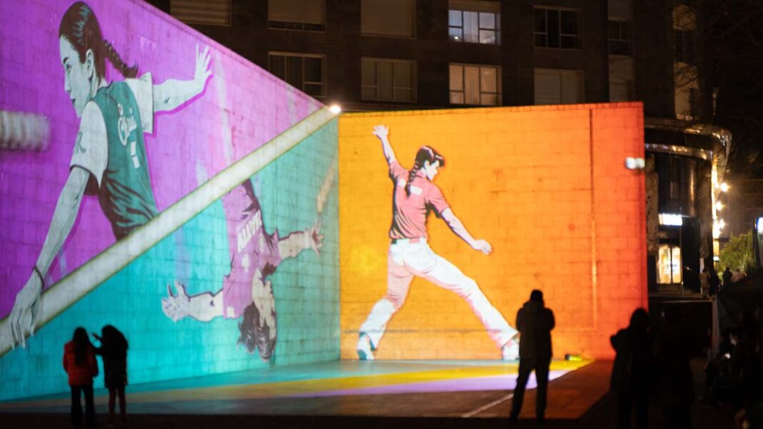 Las luces del Umbra Light Festival iluminan Vitoria